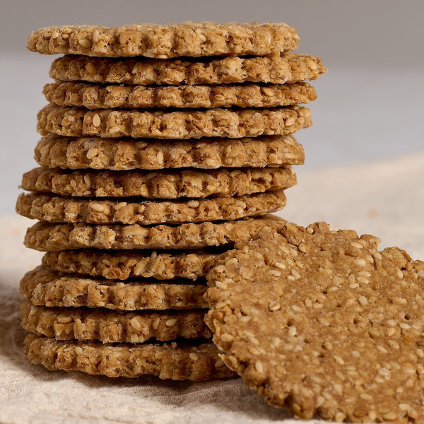 Sesame Wheat Sourdough Discard Crackers – Brod & Taylor Canada